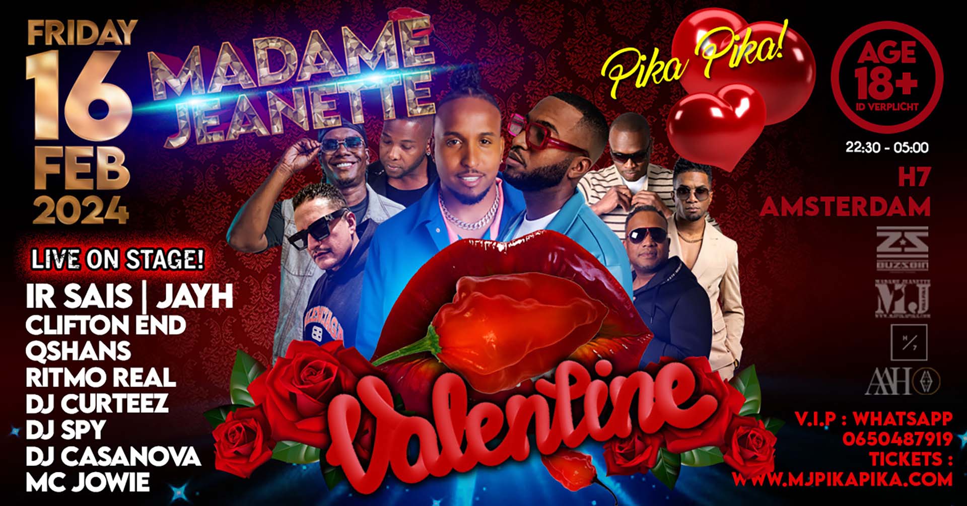 MADAME JEANETTE- Valentine PIKA PIKA 2024